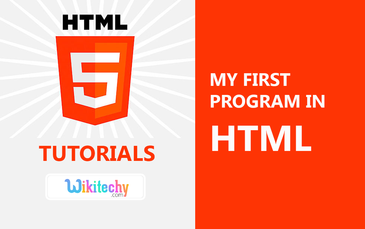 html tutorial - My First Program in HTML - html5 - html code - html form - In 30Sec by Microsoft ...